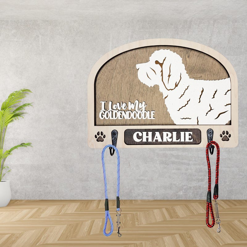 Pet Leash Hanger - Etsy