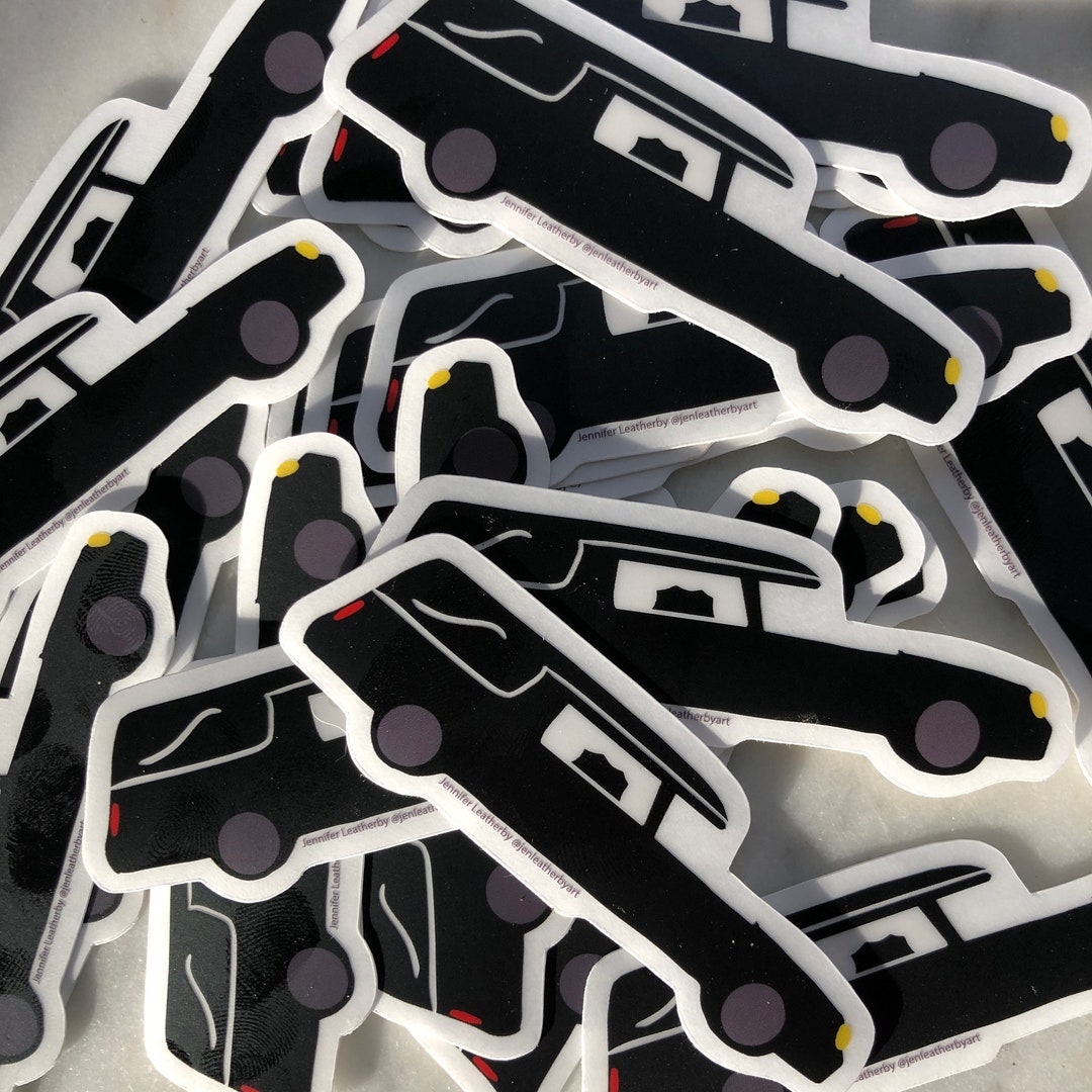 Hearse Sticker - Etsy