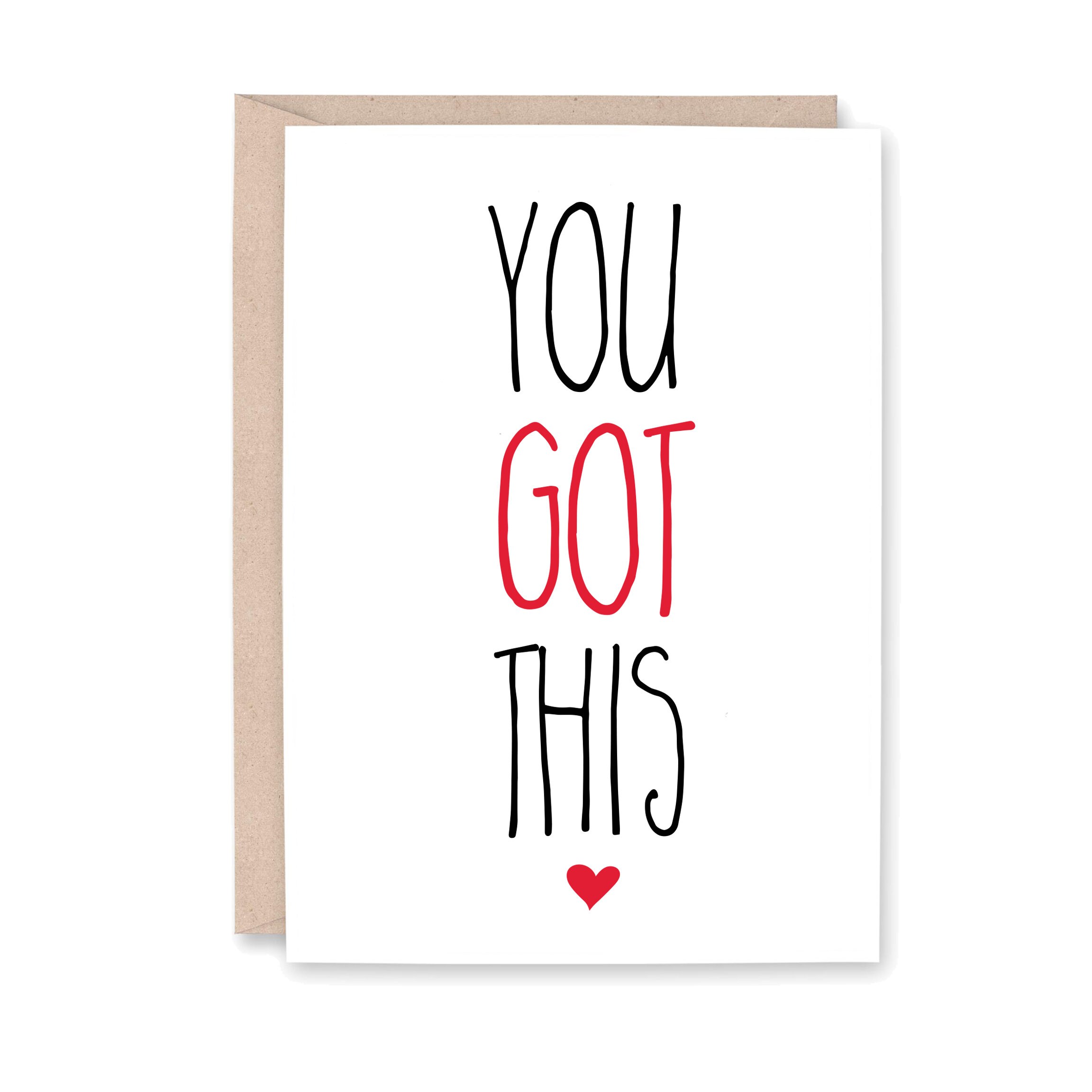 You Got This Card Cancer Card Chemo Card Caregiver Card - Etsy