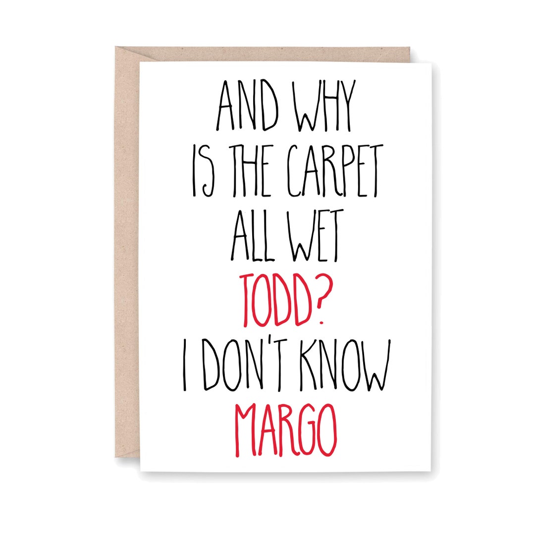 Funny Todd Margo Christmas Card, Funny Christmas Cards, Christmas ...