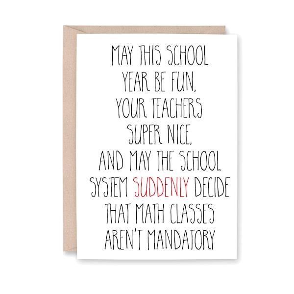 Back to School Cards - Etsy