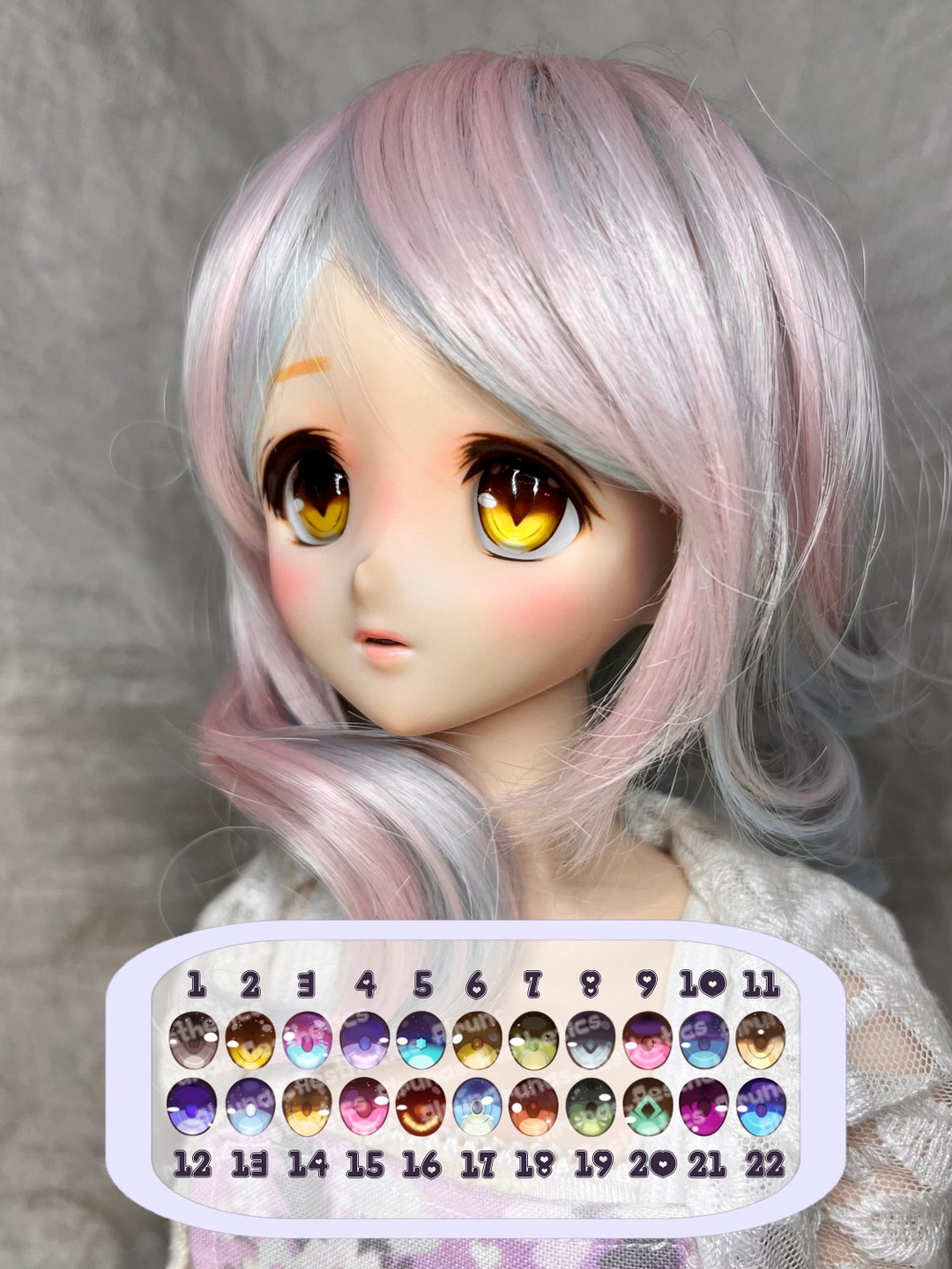 HSR Series 1 Solid Resin BJD Eyes for Dollfie and Other Anime Style ...