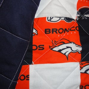 Denver Broncos Full Size Quilt - Etsy