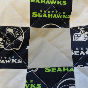 Seattle Seahawks Full Size Quilt - Etsy