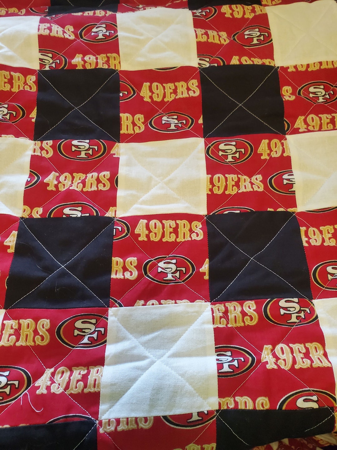 San Francisco 49'ers Full Size Quilt - Etsy