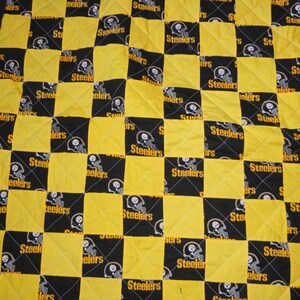 Pittsburgh Steelers Full Size Quilt - Etsy