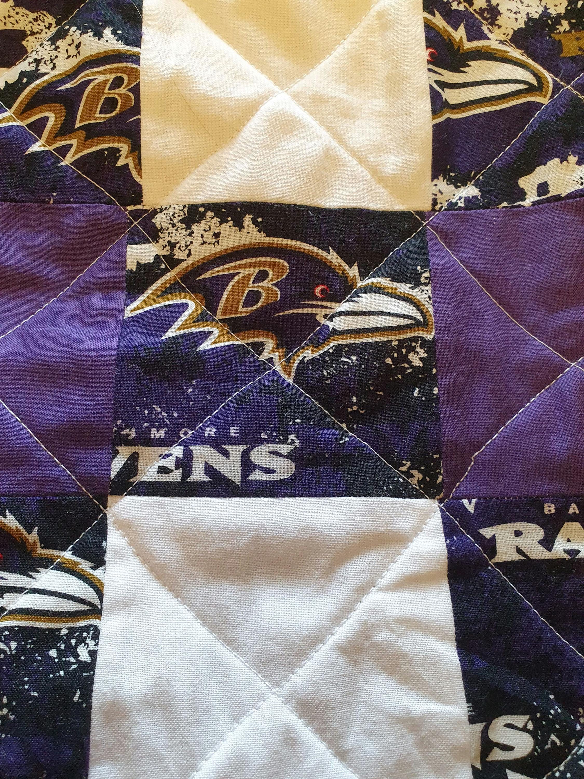 Baltimore Ravens Full Size Quilt - Etsy
