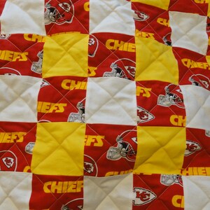 Kansas City Chiefs Full Size Quilt - Etsy