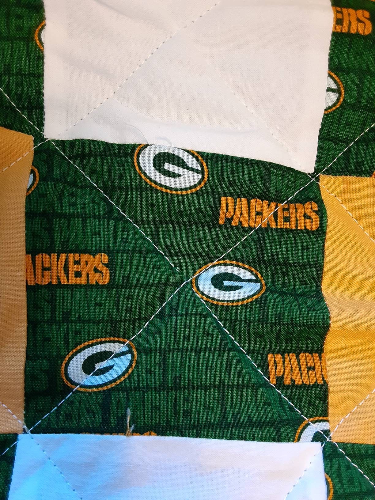 Green Bay Packers Full Size Quilt - Etsy