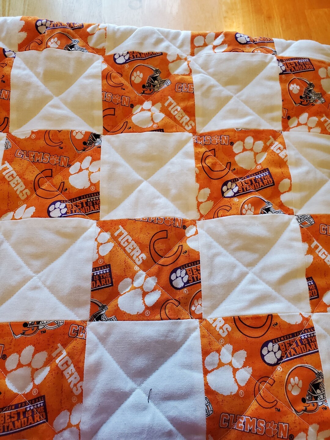 Clemson Tigers Lap/crib Size Quilt - Etsy