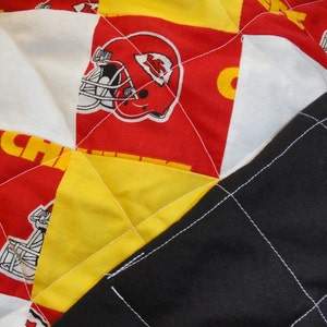 Kansas City Chiefs Full Size Quilt - Etsy
