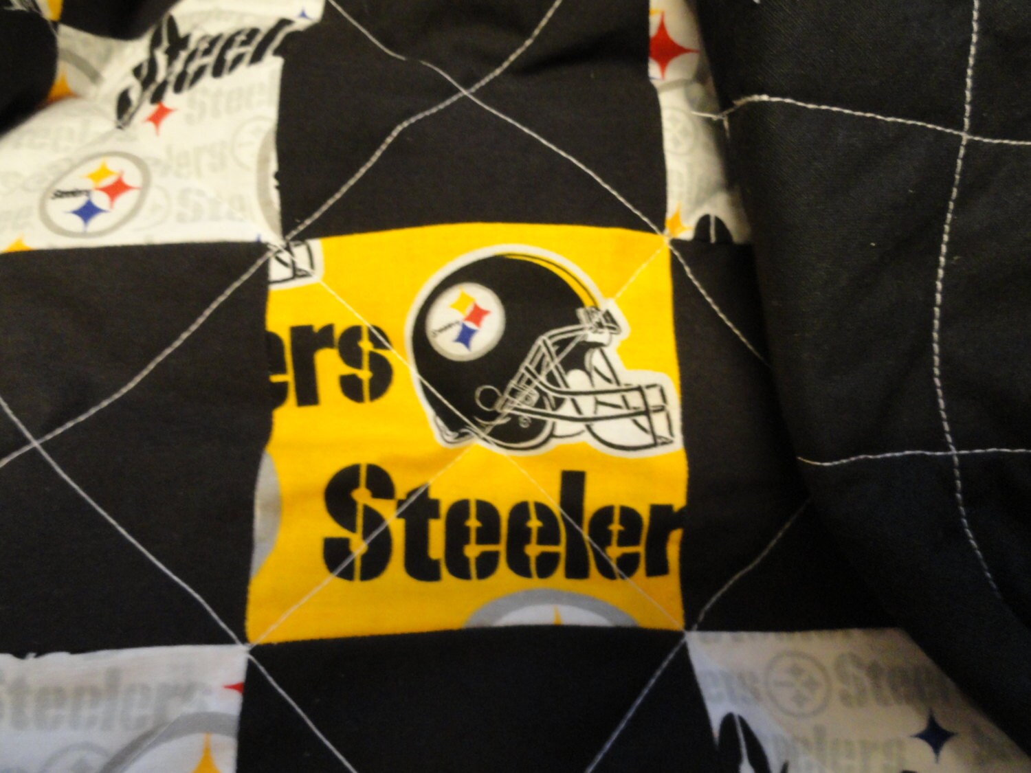 Pittsburgh Steelers Full Size Quilt - Etsy