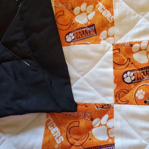 Clemson Tigers Lap/crib Size Quilt - Etsy