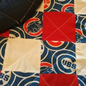 Chicago Cubs Full Size Quilt - Etsy