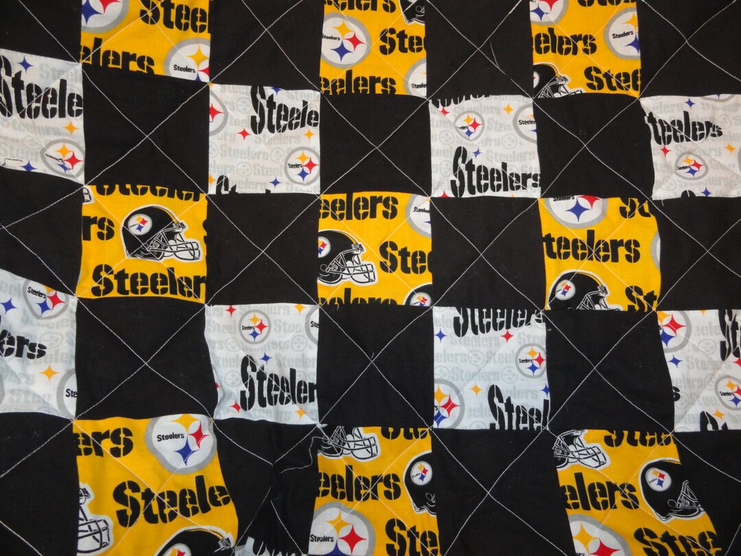 Pittsburgh Steelers Full Size Quilt - Etsy