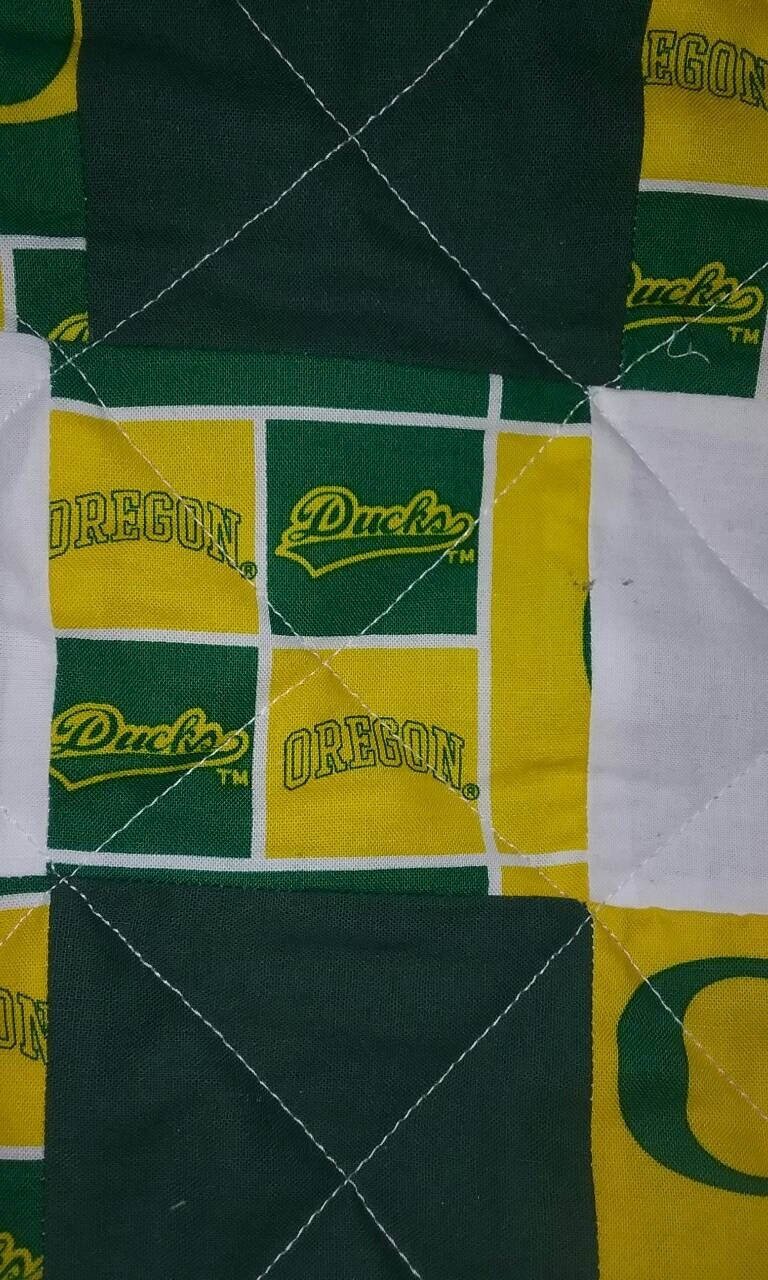 Oregon Ducks Full Size Quilt - Etsy