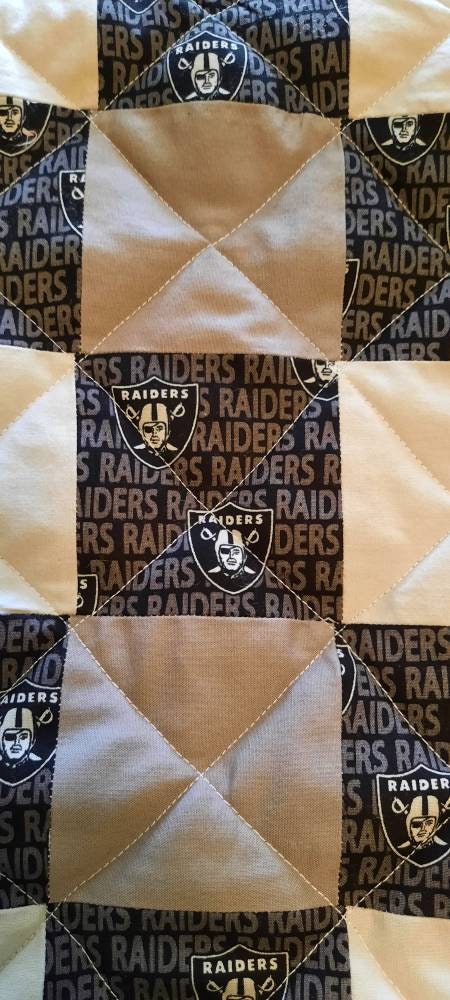 LAS VEGAS Raiders Full Size Quilt - Etsy