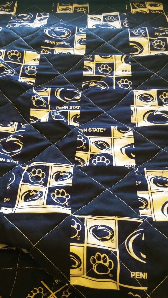 Penn State Full Size Quilt | Etsy