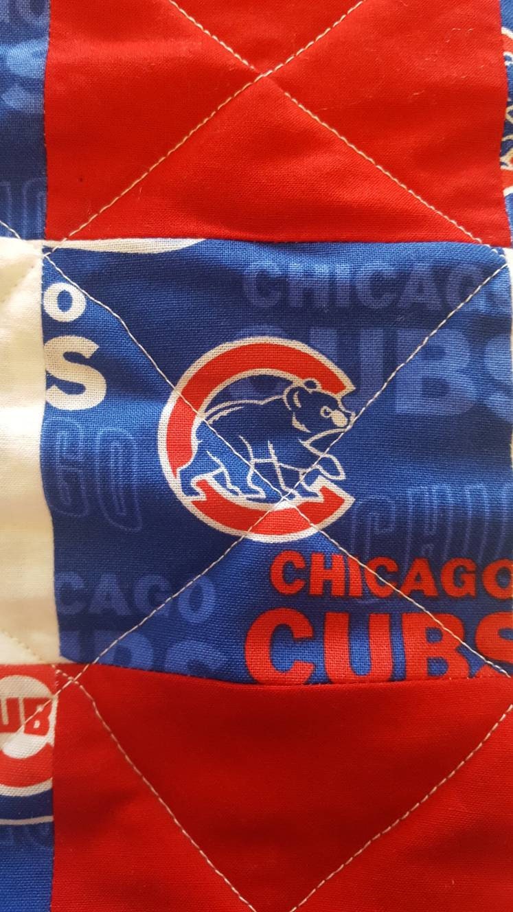 Chicago Cubs Full Size Quilt - Etsy