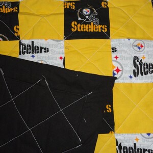 Pittsburgh Steelers Full Size Quilt - Etsy