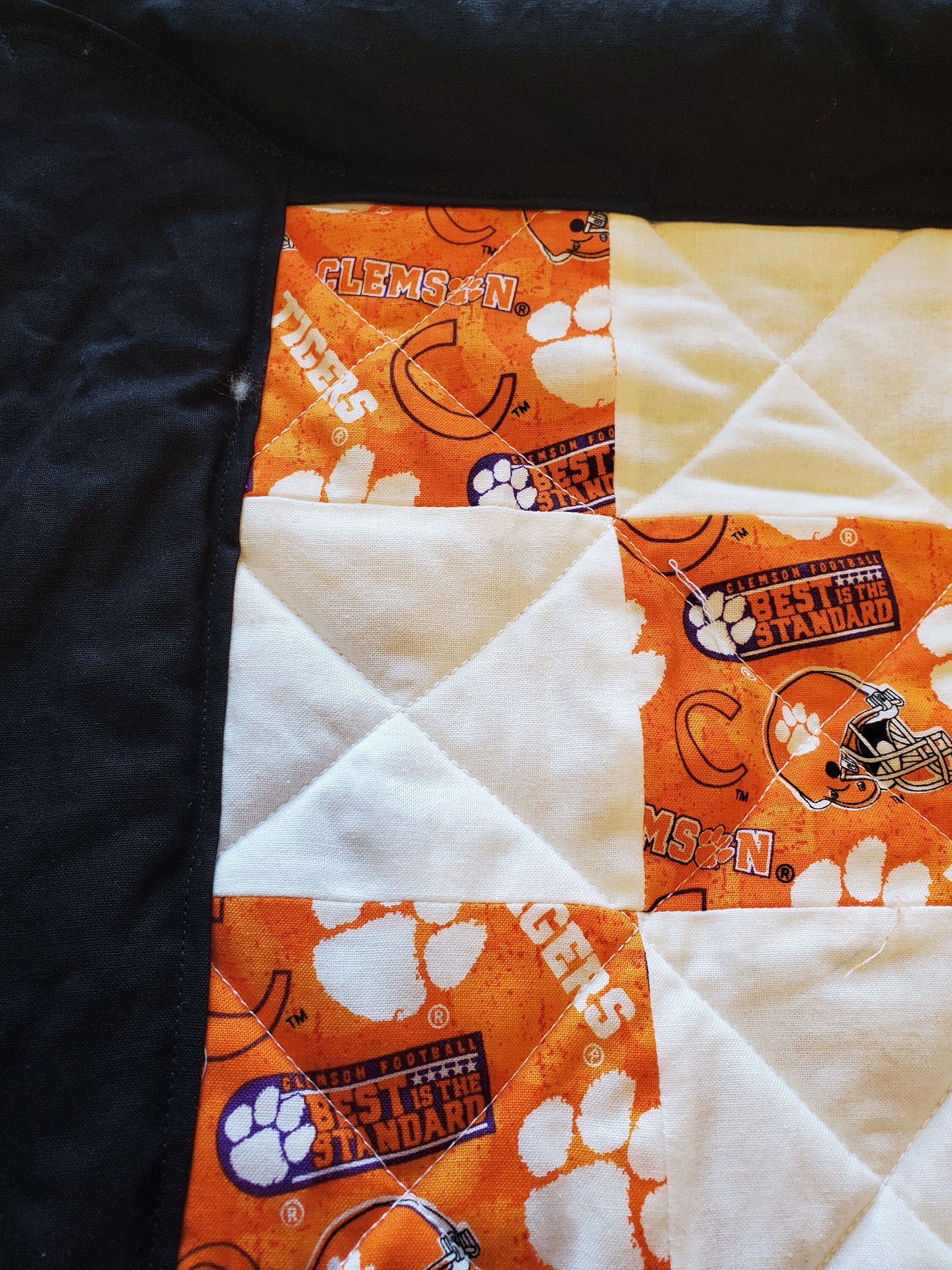 Clemson Tigers Lap/crib Size Quilt - Etsy