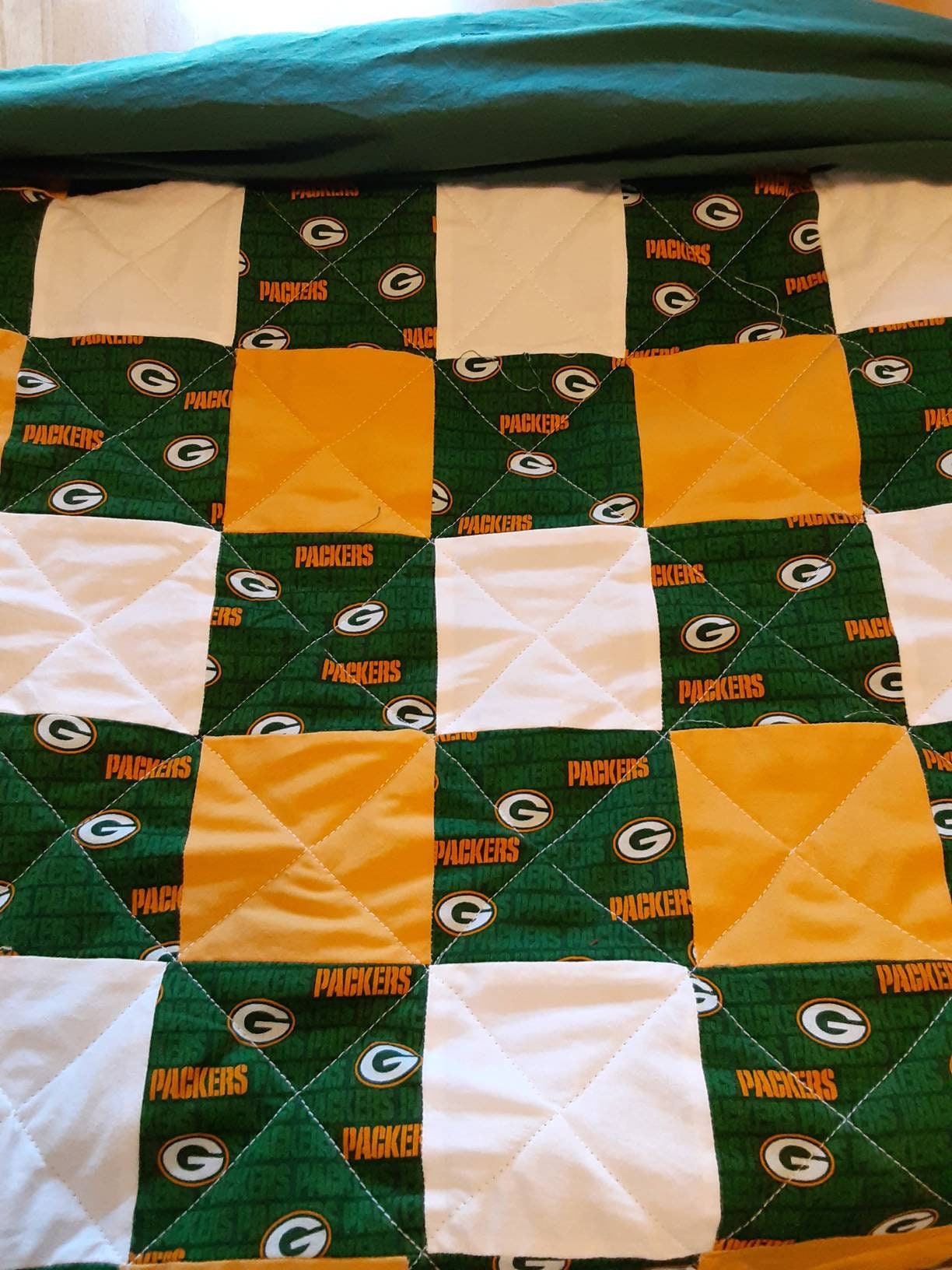 Bay Packer Quilt Green Bay Packers | Mulberrypatchquilts
