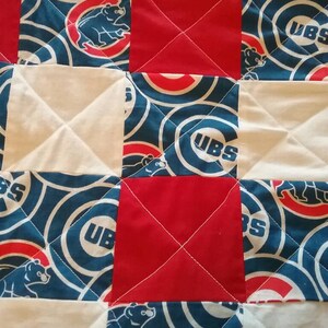 Chicago Cubs Full Size Quilt - Etsy
