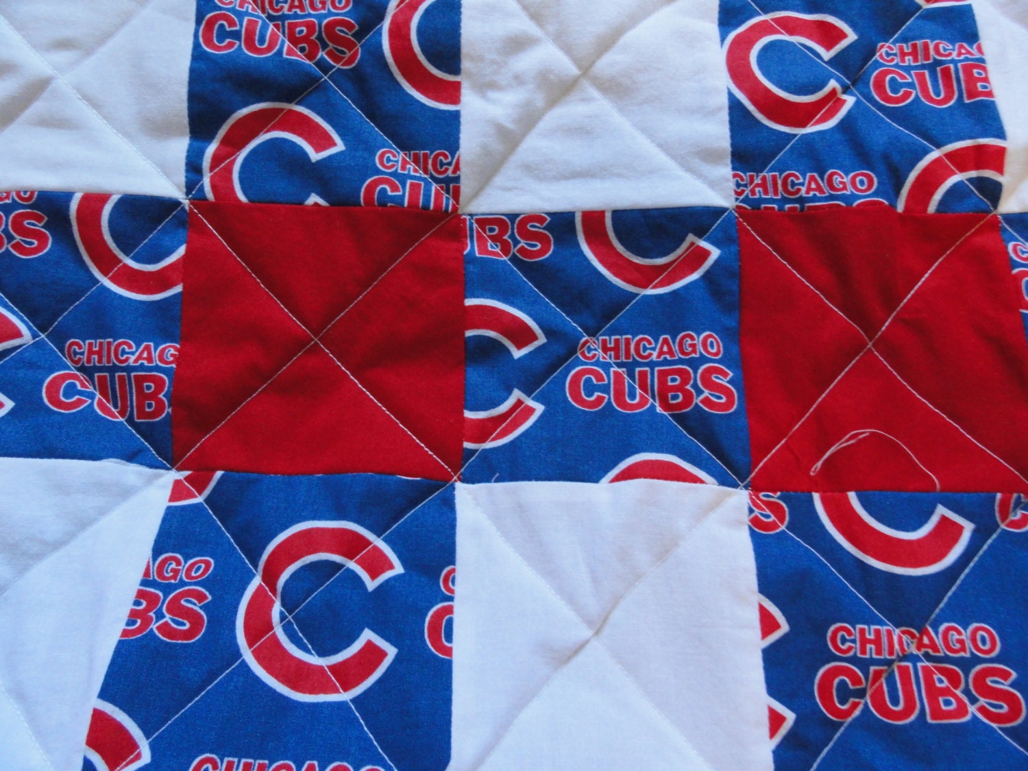 Chicago Cubs Full Size Quilt - Etsy