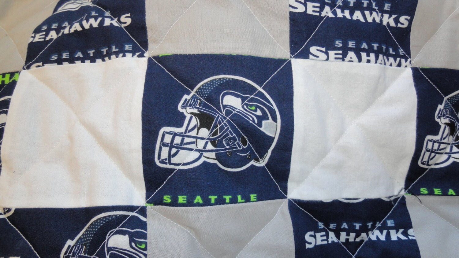 Seattle Seahawks Full Size Quilt - Etsy