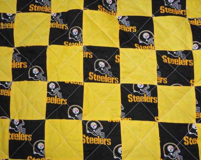 Pittsburgh Steelers Full Size Quilt - Etsy