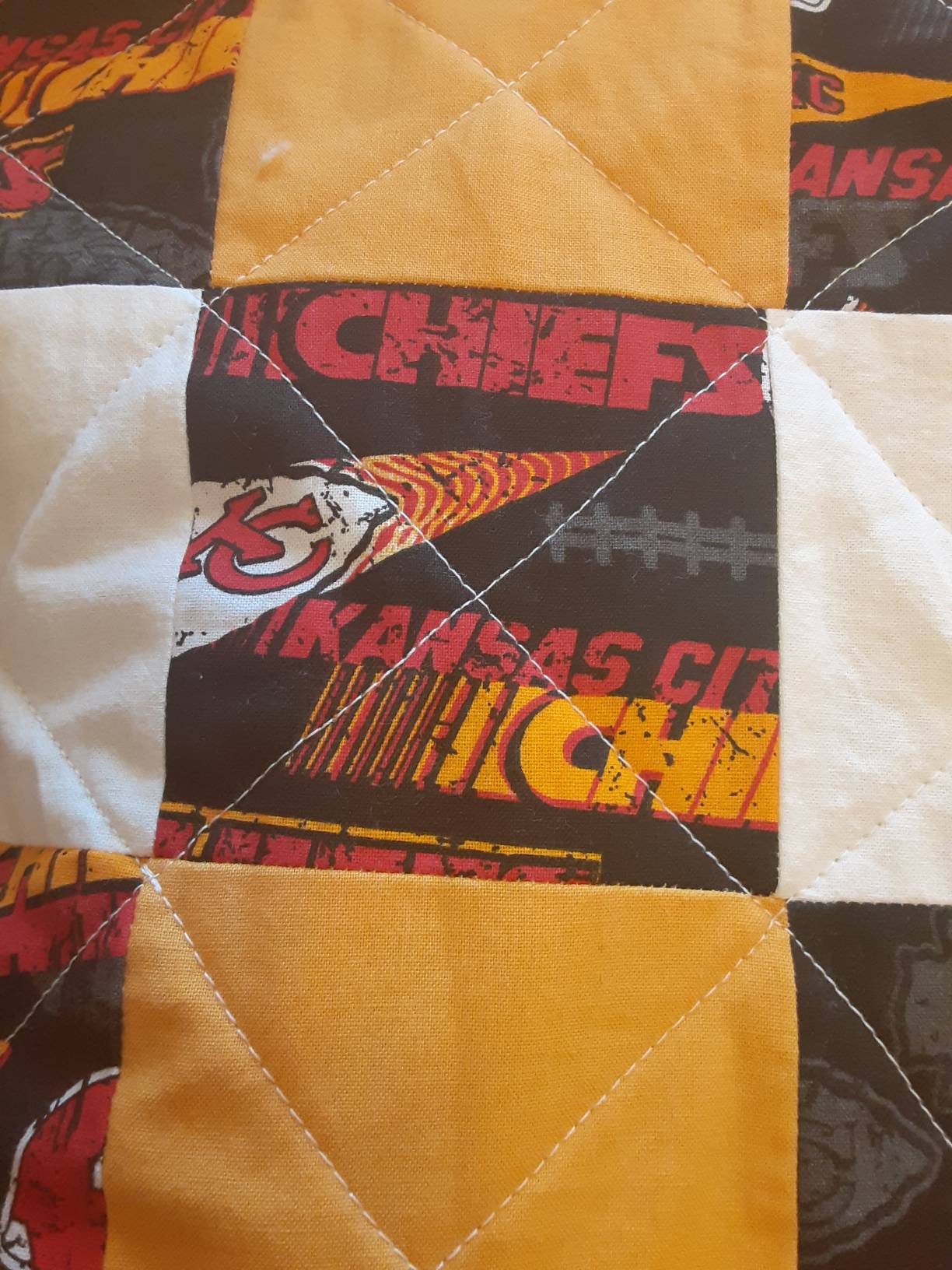 Kansas City Chiefs Full Size Quilt - Etsy
