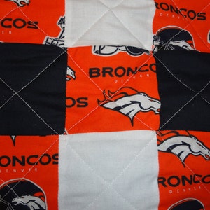 Denver Broncos Full Size Quilt - Etsy