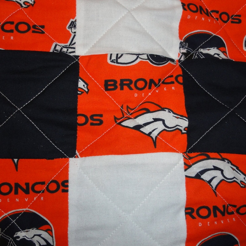 Denver Broncos Bedding - Etsy
