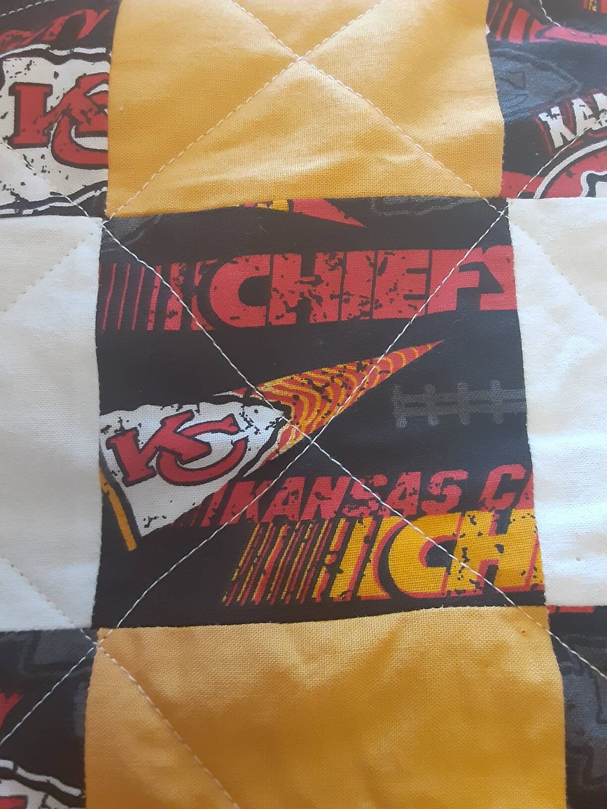 Kansas City Chiefs Full Size Quilt - Etsy