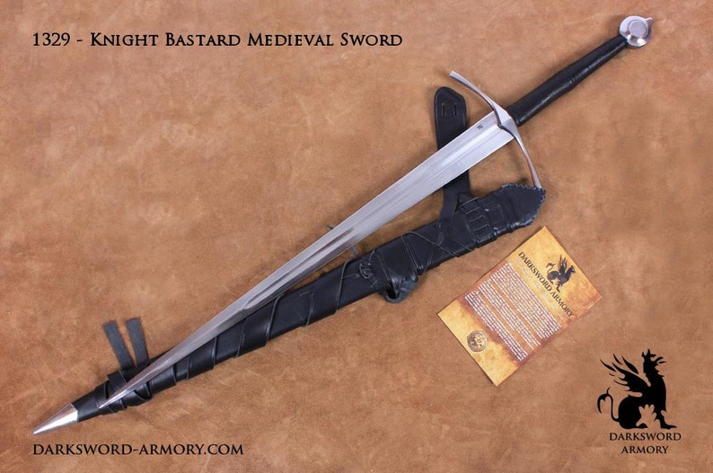 The Knight Bastard Medieval Sword 1329 | Etsy