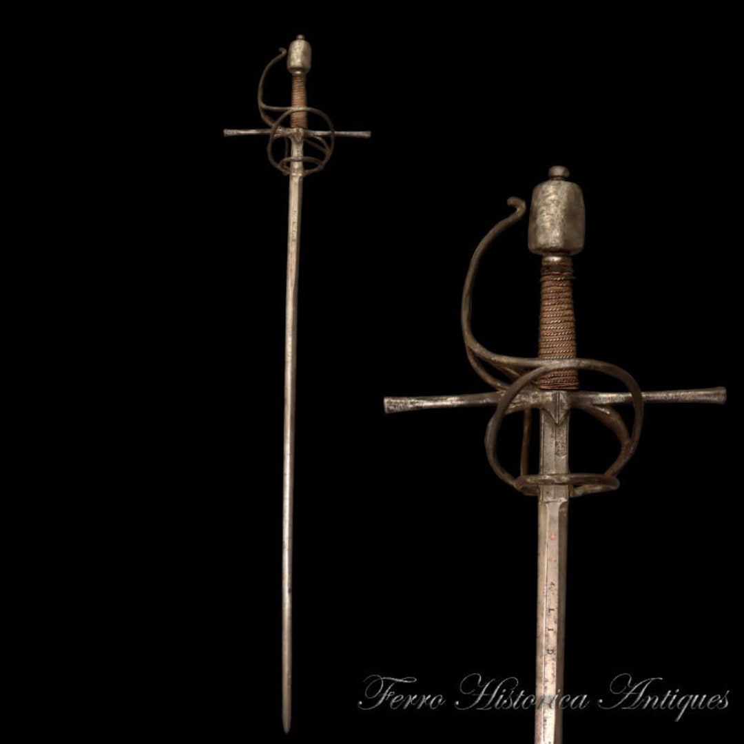 Antique 17th C. Italian Rapier - Etsy