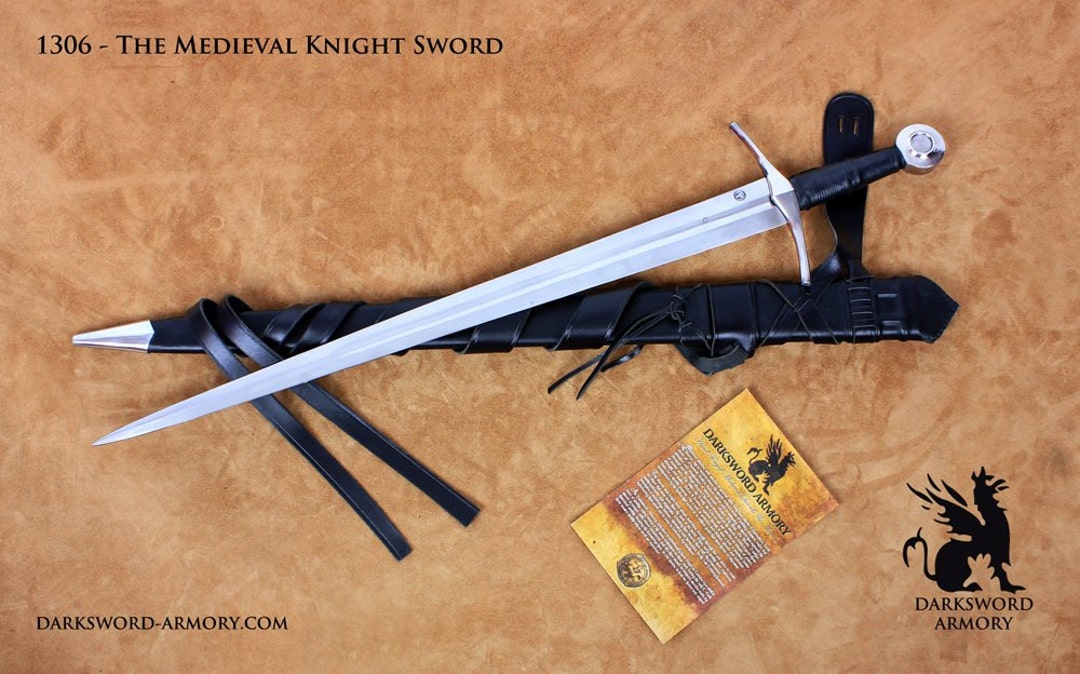 The Medieval Knight Sword (#1306) - Etsy