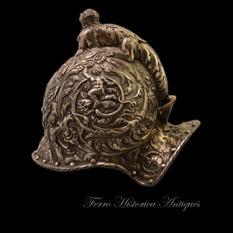 Antique Victorian Parade Helmet - Etsy