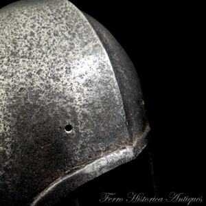 Antique - 15th C. Style Italian Barbuta - Etsy
