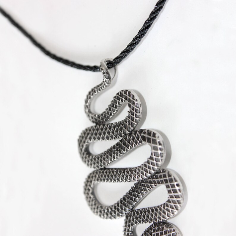 Snake Pendant - Etsy