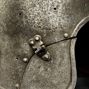 Antique - 15th C. Style Italian Barbuta - Etsy