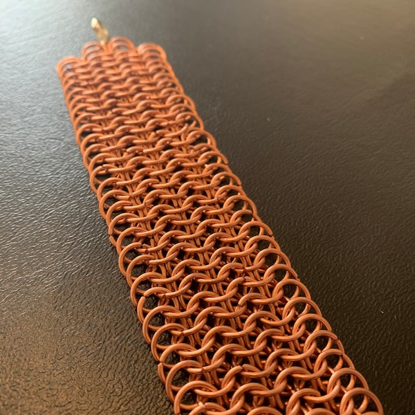 Copper Chainmail - Etsy