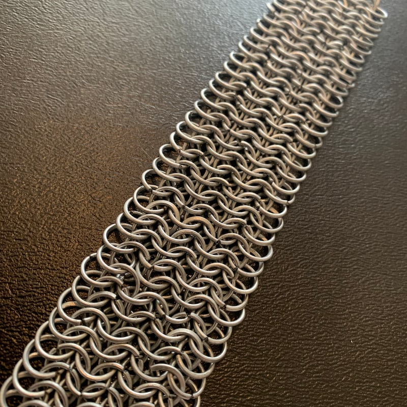 Chainmail Anklet - Etsy