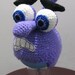Super Cool Inside Out FEAR Inspired Knitted Hat All Sizes - Etsy