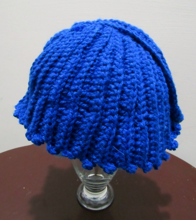 Super Cool Inside Out SADNESS Inspired Knitted Hat All Sizes | Etsy