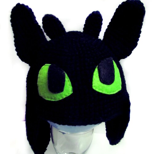 How to Train Your Dragon Toothless Hat Children's Hat - Etsy