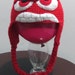 Super Cool Inside Out ANGER Inspired Knitted Hat All Sizes - Etsy