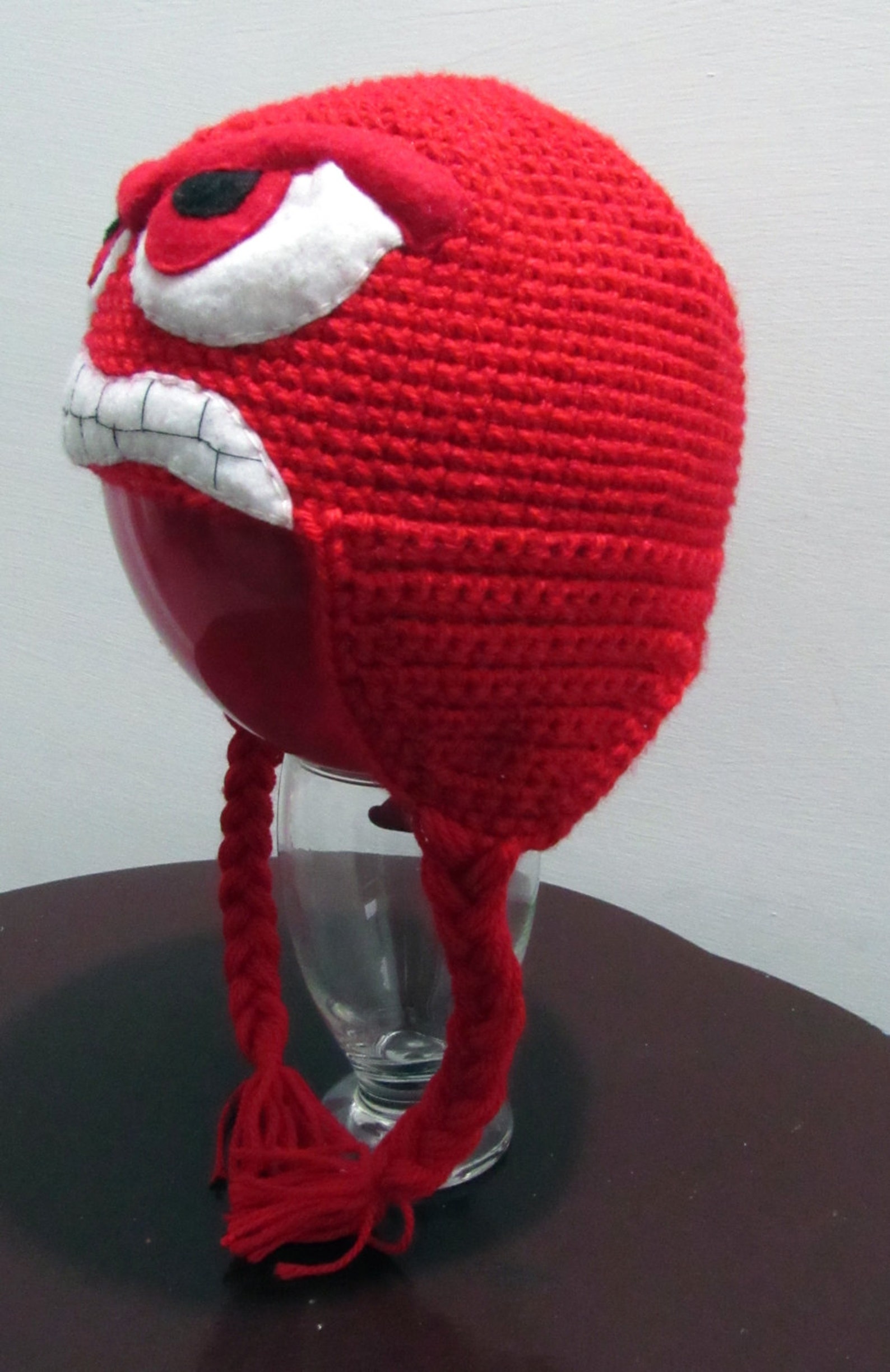 Super Cool Inside Out ANGER Inspired Knitted Hat All Sizes - Etsy