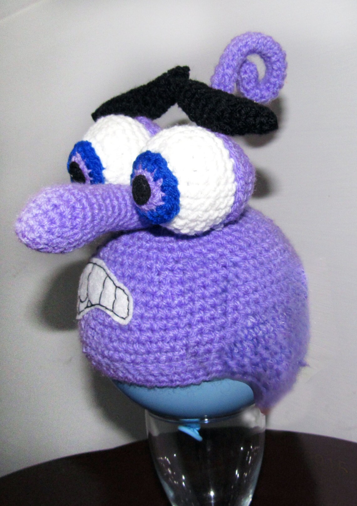 Super Cool Inside Out FEAR Inspired Knitted Hat All Sizes - Etsy