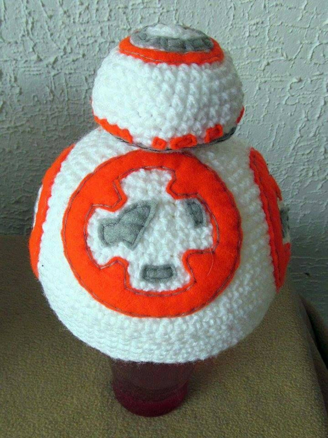 Super Cool BB8 Inspired Knitted Hat star Warsall Sizes - Etsy